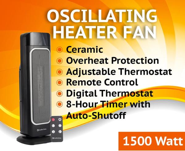 Best Indoor Electric Heaters For Large Rooms To Stay Warm Through The ...